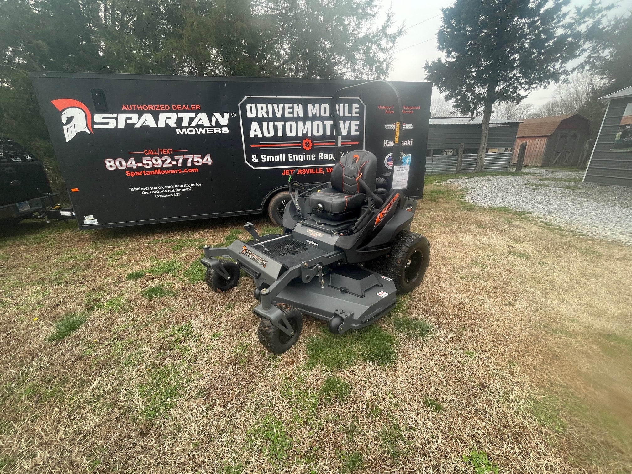 Spartan Mowers SRT-XDe 61" Vanguard 37HP | Driven Mobile Automotive ...